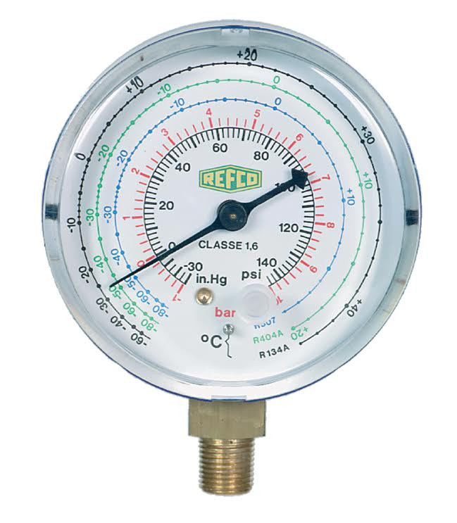 Köp Refco Manometer LP M2 1/8-NPT R290 | R600a 68mm - online & i butik ...