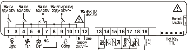 Köp Dixell Wing XW60L - online & i butik | Refrico AB